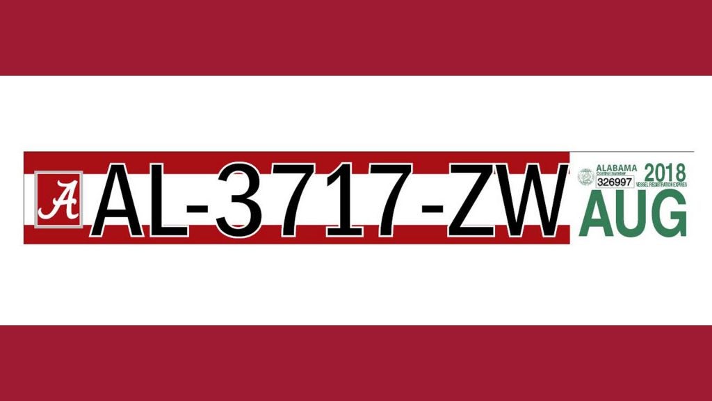 New UA Vessel Sticker Available to Alabama Boat Owners - University of ...