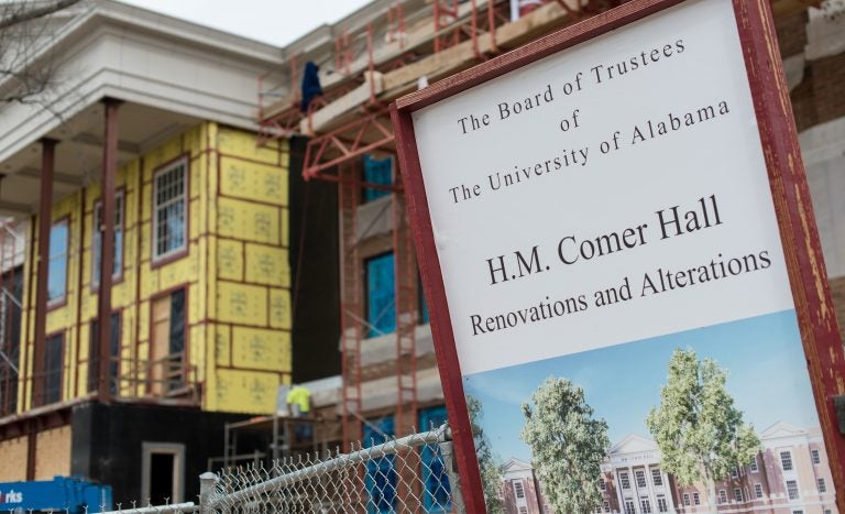 Building Bama: A Look at Campus Construction Projects - University of ...