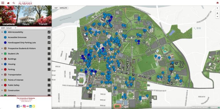 Navigate Campus with Ease with New Interactive Campus Map – University ...