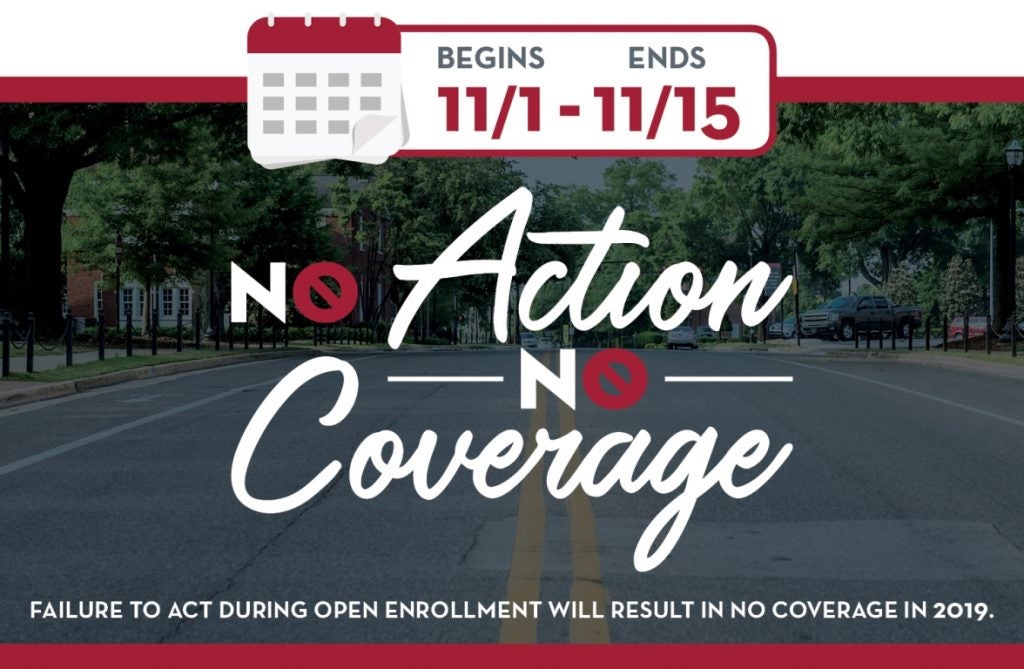 Key Changes Coming for Open Enrollment 2018 - University of Alabama News