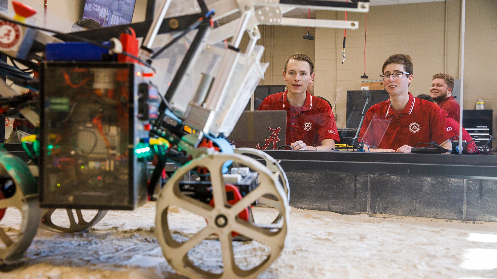 Alabama Astrobotics' New Lab Mirrors Competition Space - University of ...
