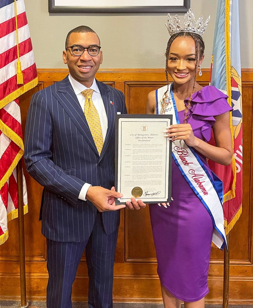 UA Law Student Represents Alabama at Miss Black USA Pageant ...