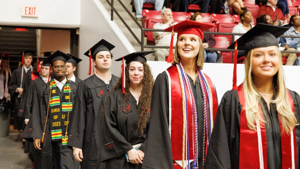 Fall 2023 Commencement Highlights - University of Alabama News